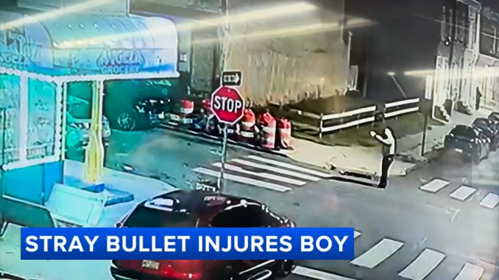 Video shows chaotic moments before 12-year-old boy hit by stray bullet ...