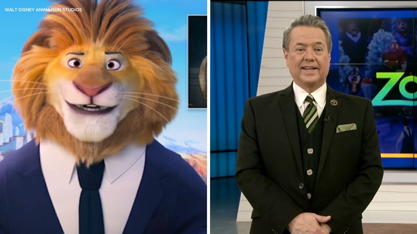 'Zootopia 2' invites ABC7's George Pennacchio to lend his roaring best ...