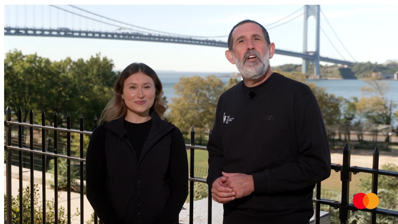 Mastercard influencer Mallory and Coach Ben tour the TCS NYC Marathon route - ABC7 New York