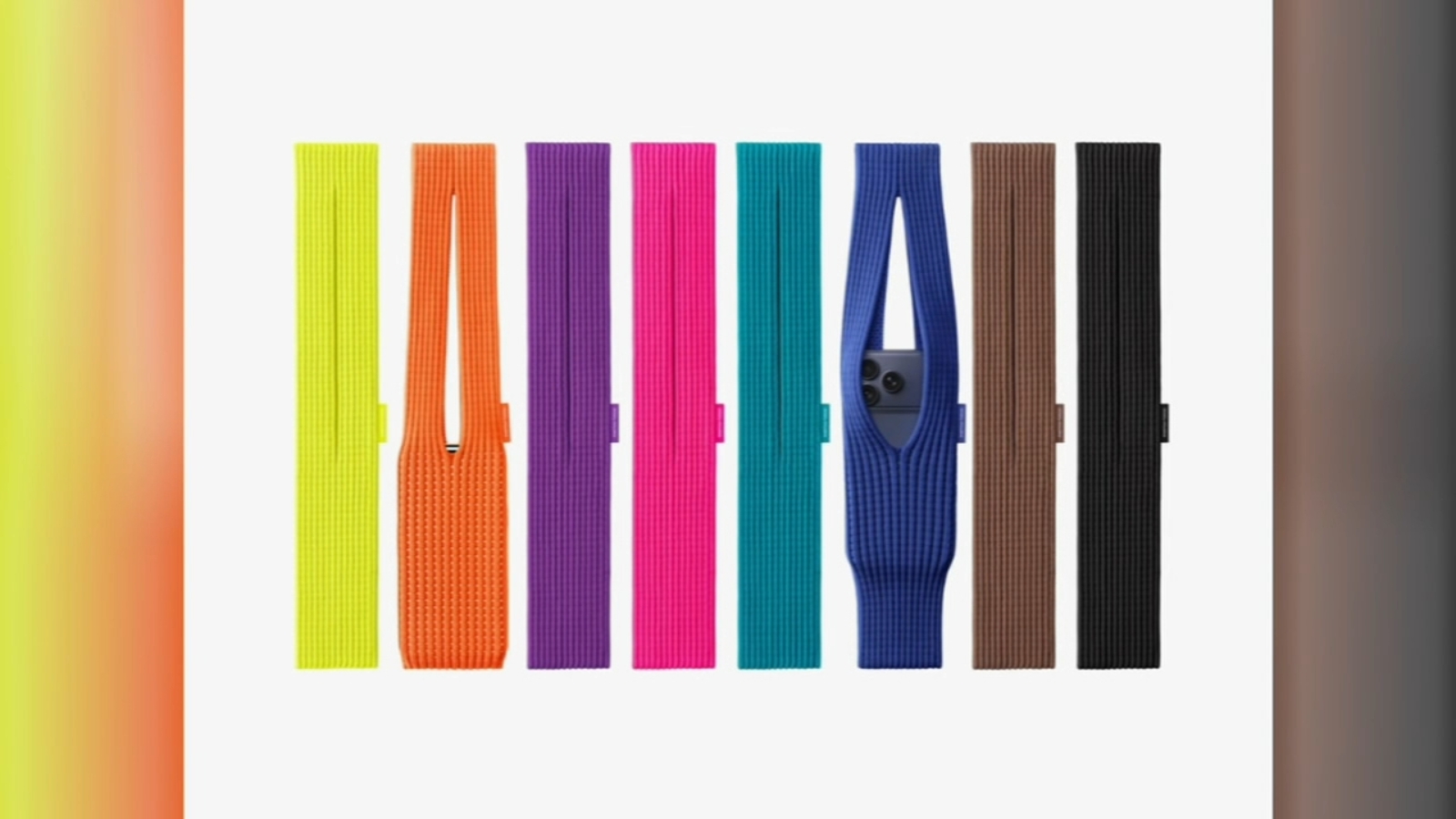 Apple selling new 3D-knitted 'iPhone Pocket' for $230 - ABC7 Chicago