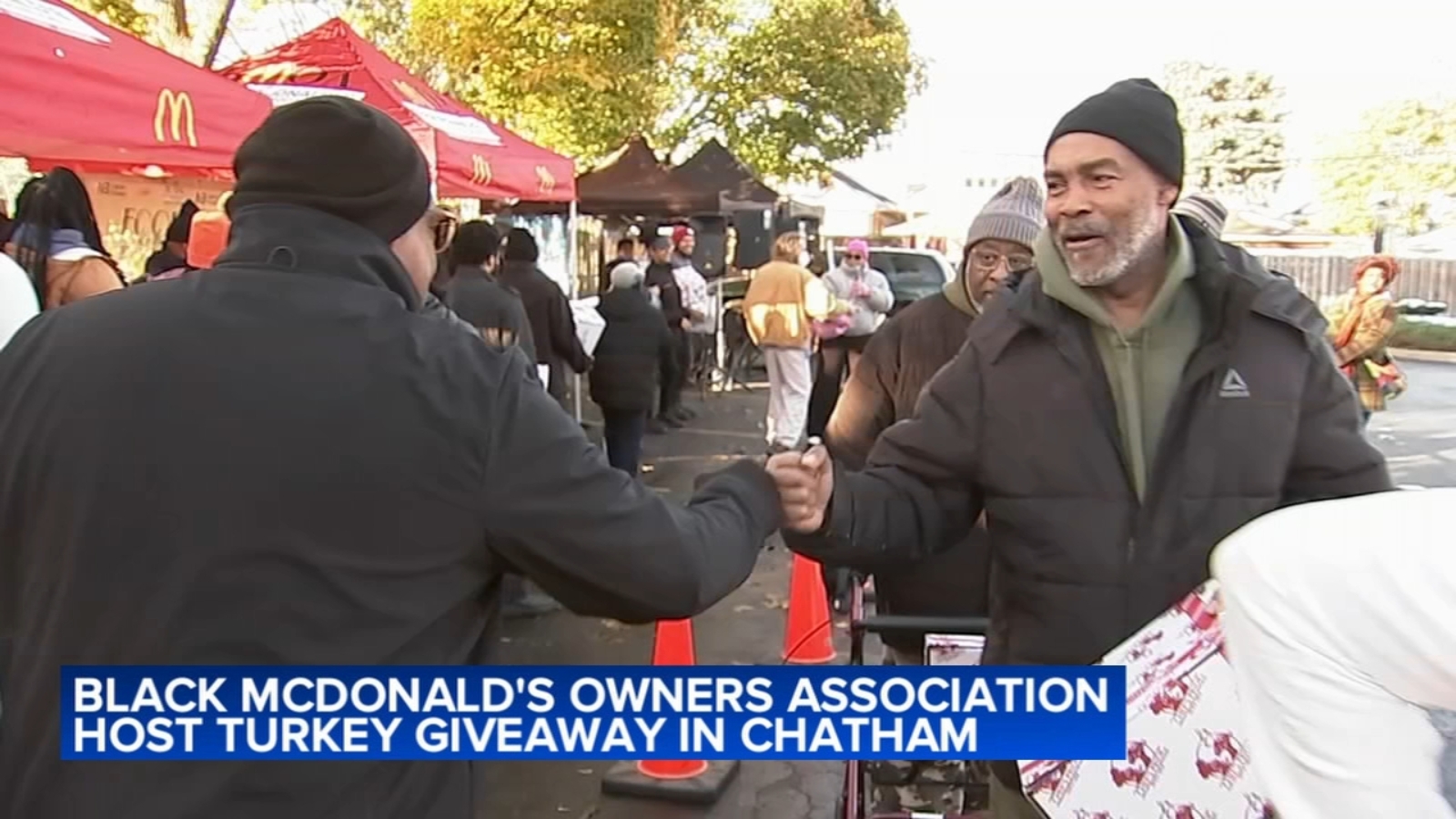 Black McDonald's operators host turkey giveaway, feed thousands across ...