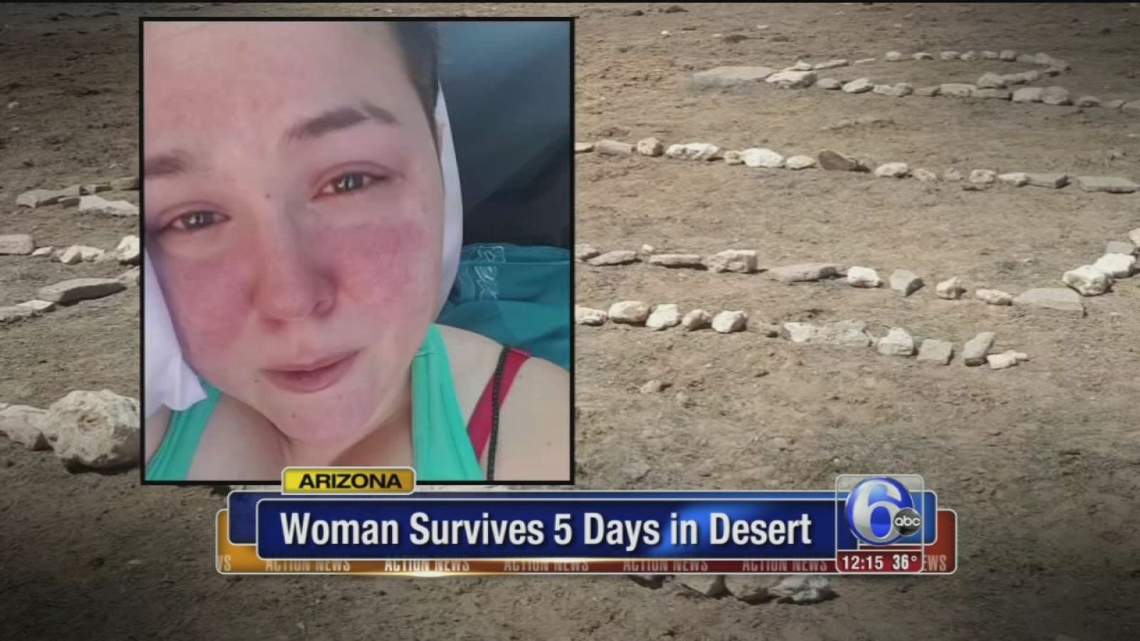 College student survives being stranded in desert for 5 days after ...