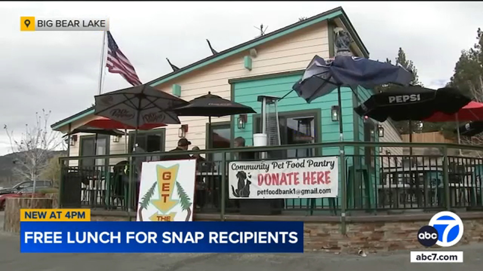 Big Bear Lake restaurant Get the Burger offers free meals to SNAP ...