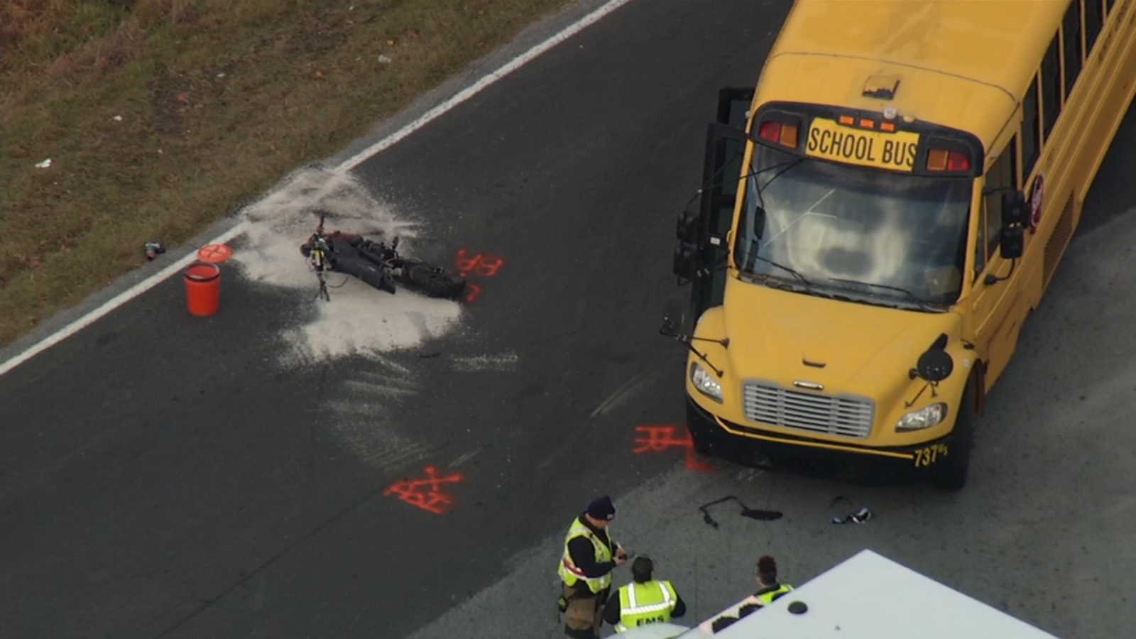 Motorcyclist killed in crash involving Wake County school bus, NCSHP ...
