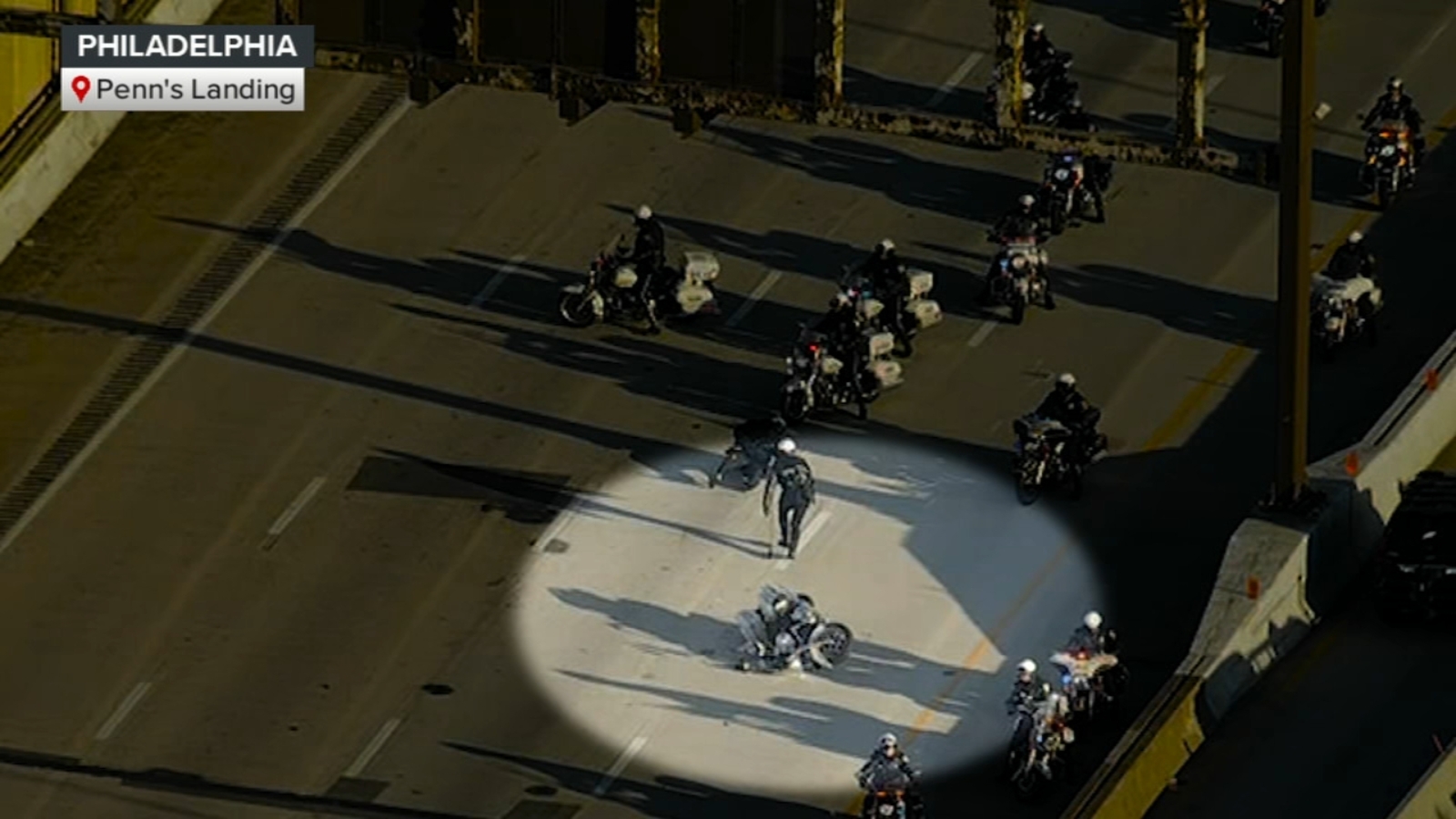 2 motorcycle cops injured in crash during Camp Out for Hunger ...