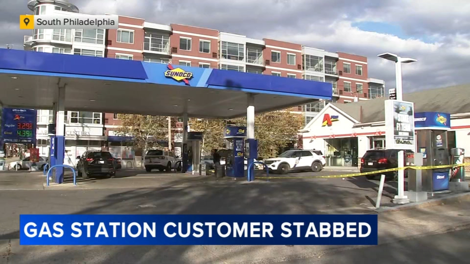 Customer stabbed inside Sunoco gas station in South Philadelphia - 6abc ...