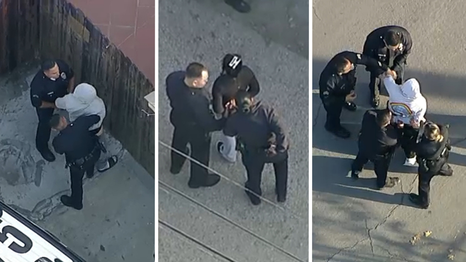 Police chases in Los Angeles: 3 in custody following afternoon chase ...