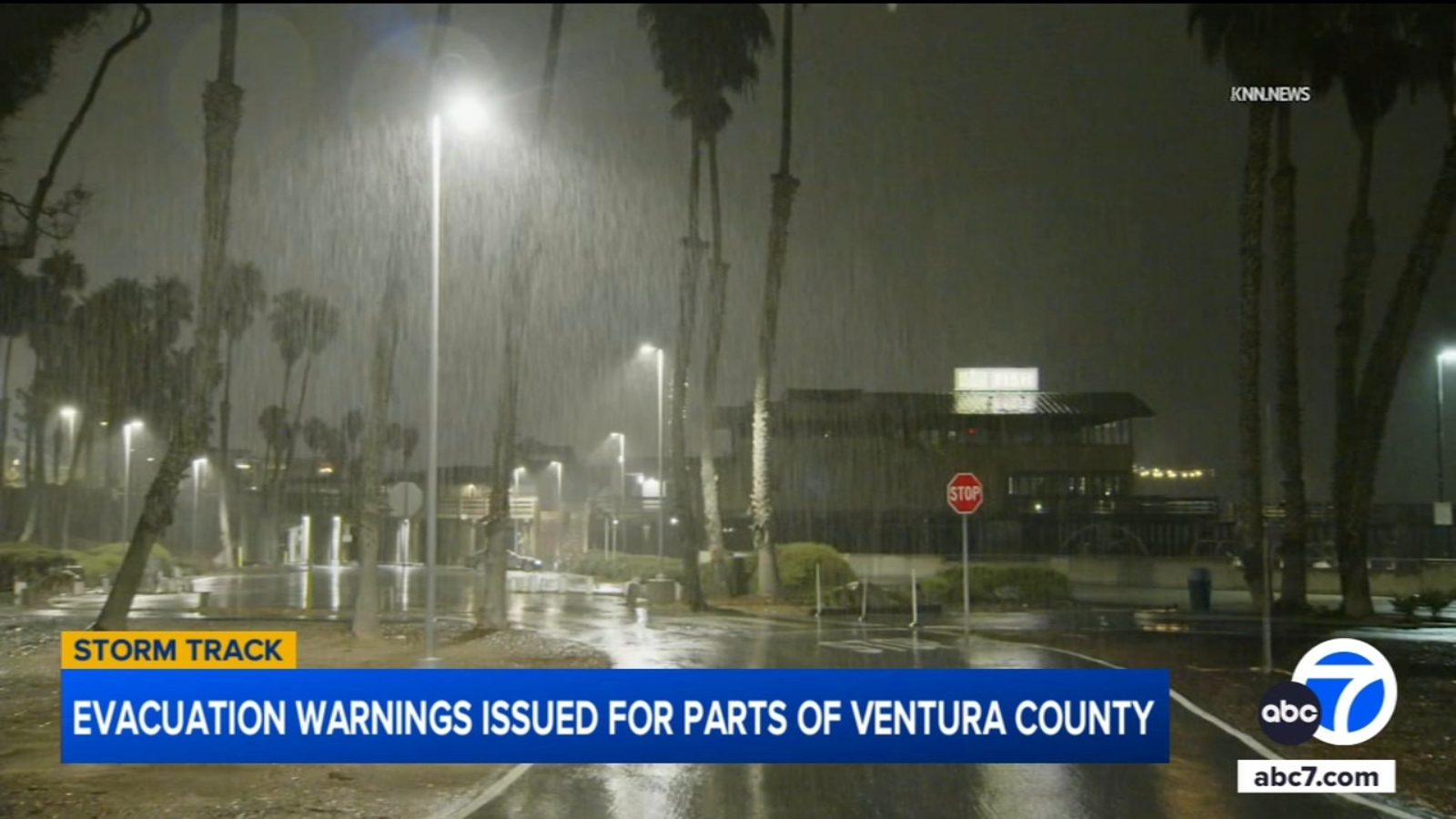 Ventura County seeing bulk of rain - ABC7 Los Angeles