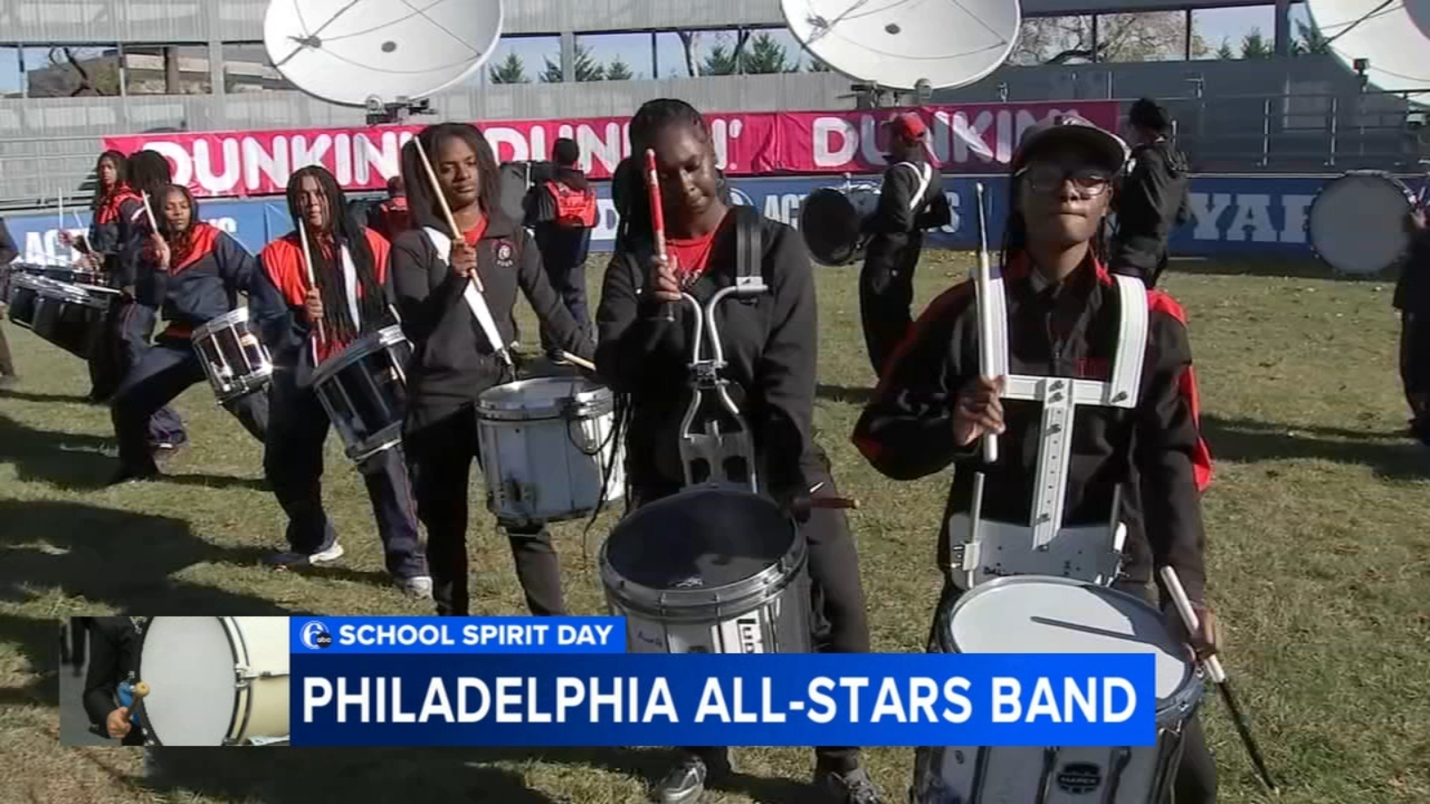 School Spirit: Philadelphia All-Stars Marching Band takes over the Yard ...