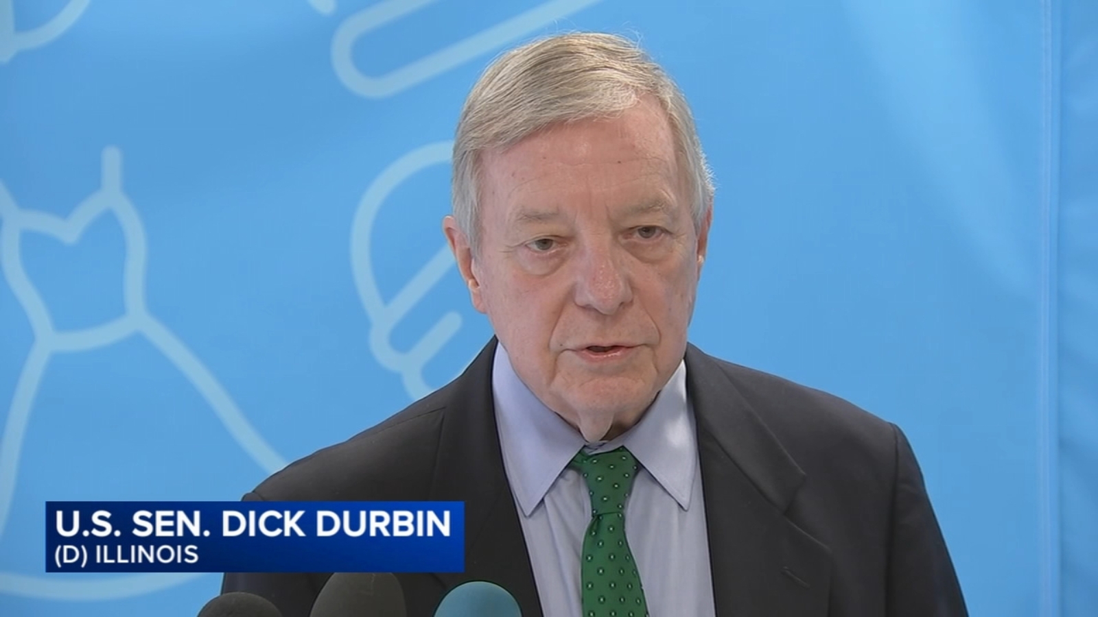 Senator Dick Durbin, back in Chicago from Washington, says he has no ...