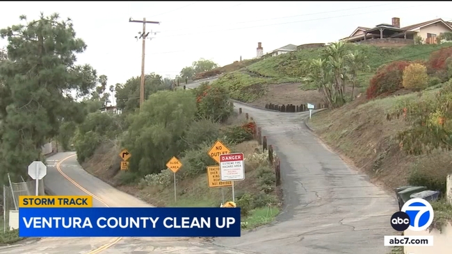 Rain hampering rebuilding efforts in fire-ravaged neighborhoods - ABC7 Los Angeles