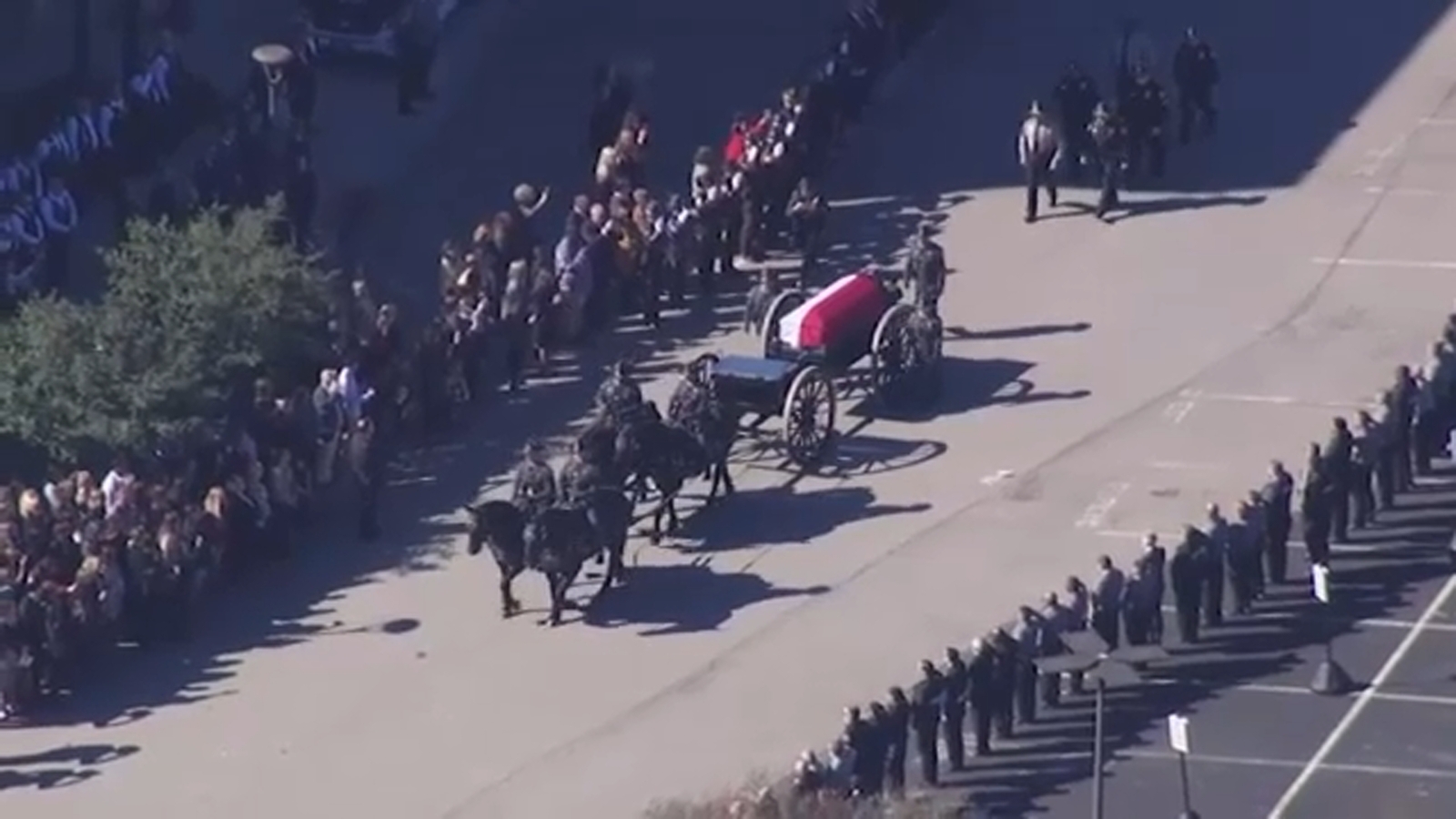 WakeMed police officer Roger Smith remembered, honored by hundreds of ...