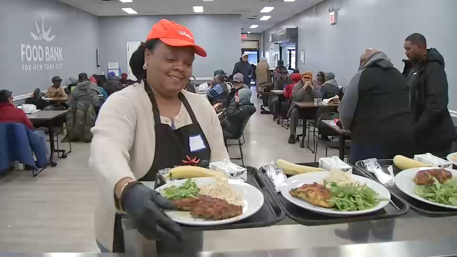 WABC-TV volunteers at Food Bank for NYC's Community Kitchen in Harlem ...