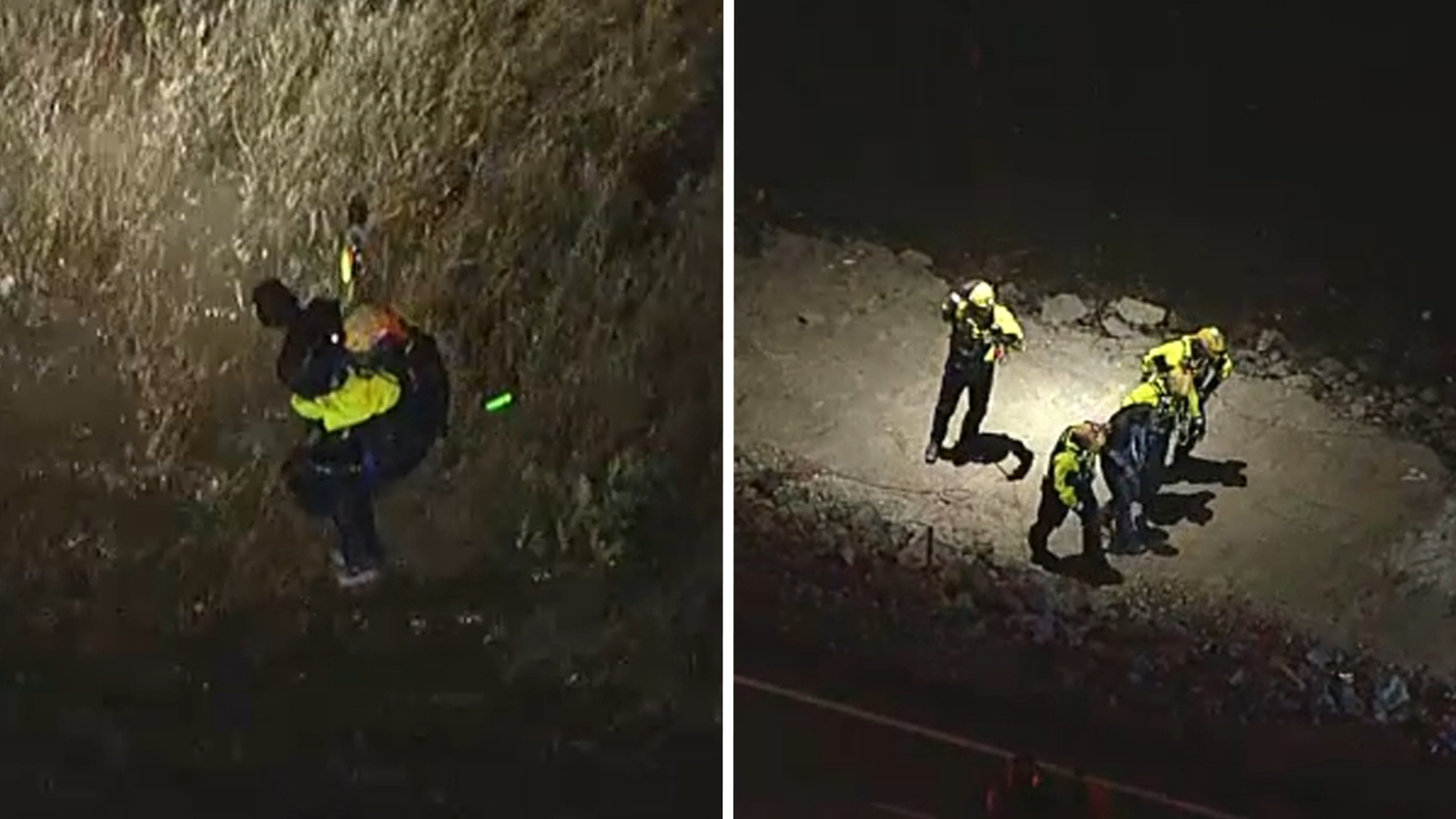 Video shows dramatic rescue of man stranded in marsh along San Gabriel ...