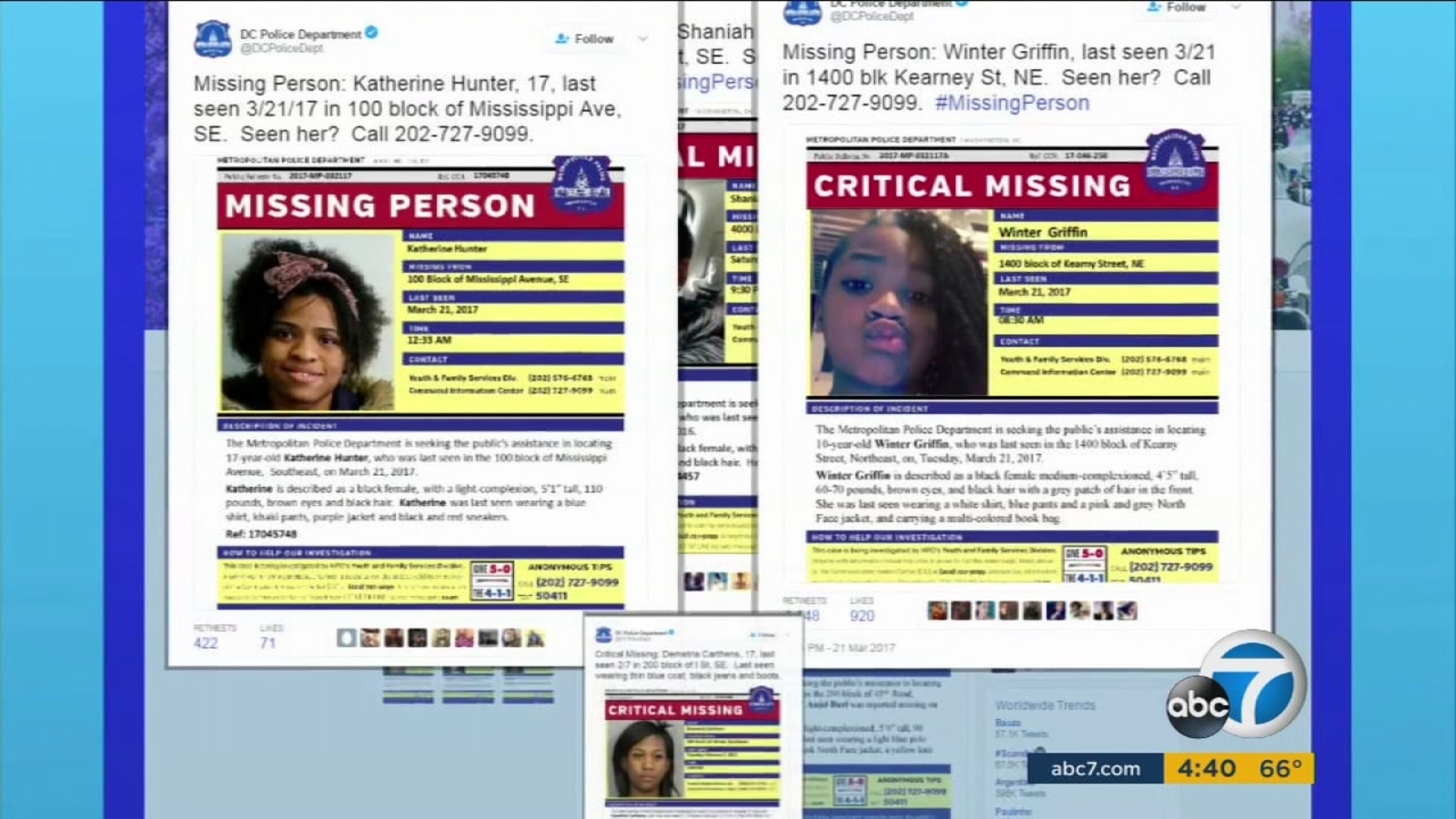 Lawmakers call on FBI to help with missing minority girls in Washington ...
