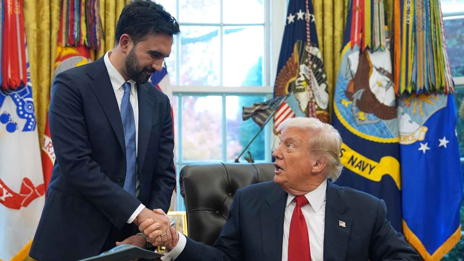 NYC Mayor-elect Zohran Mamdani meets with President Donald Trump in ...