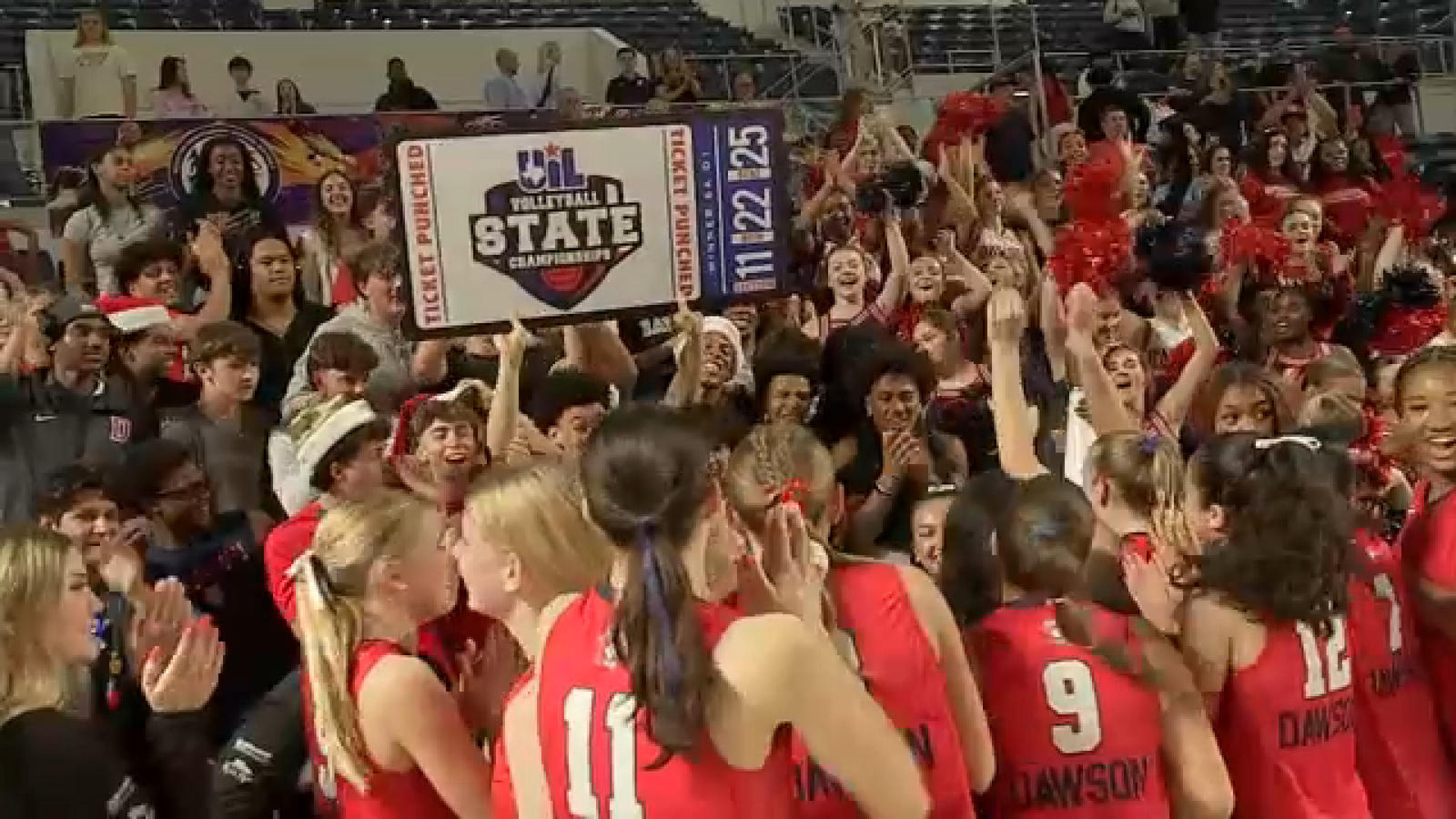 ABC13's Athlete of the Week: Dawson High School volleyball team uses ...