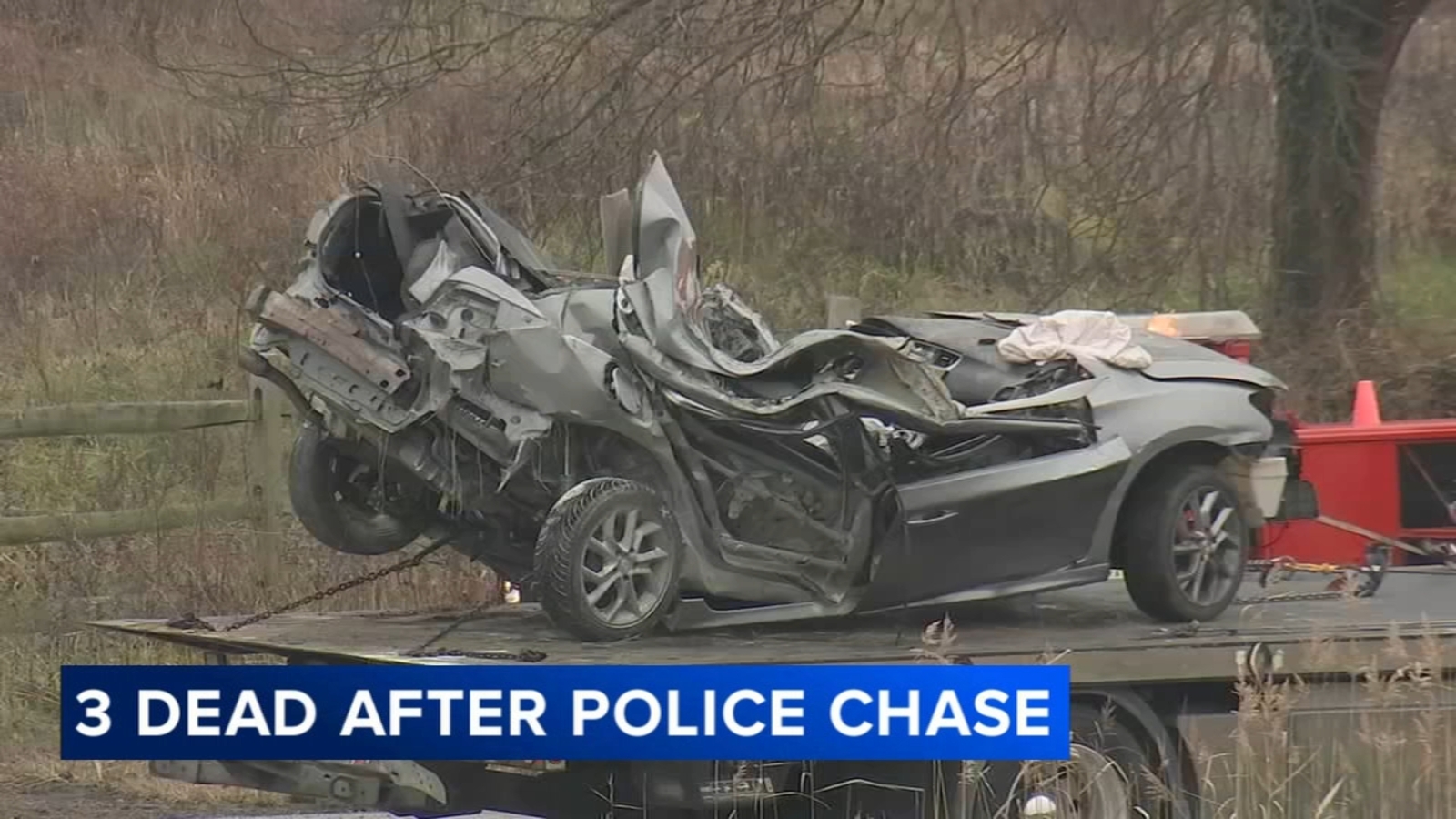 3 Identified After Deadly Chester County Crash During Police Chase In