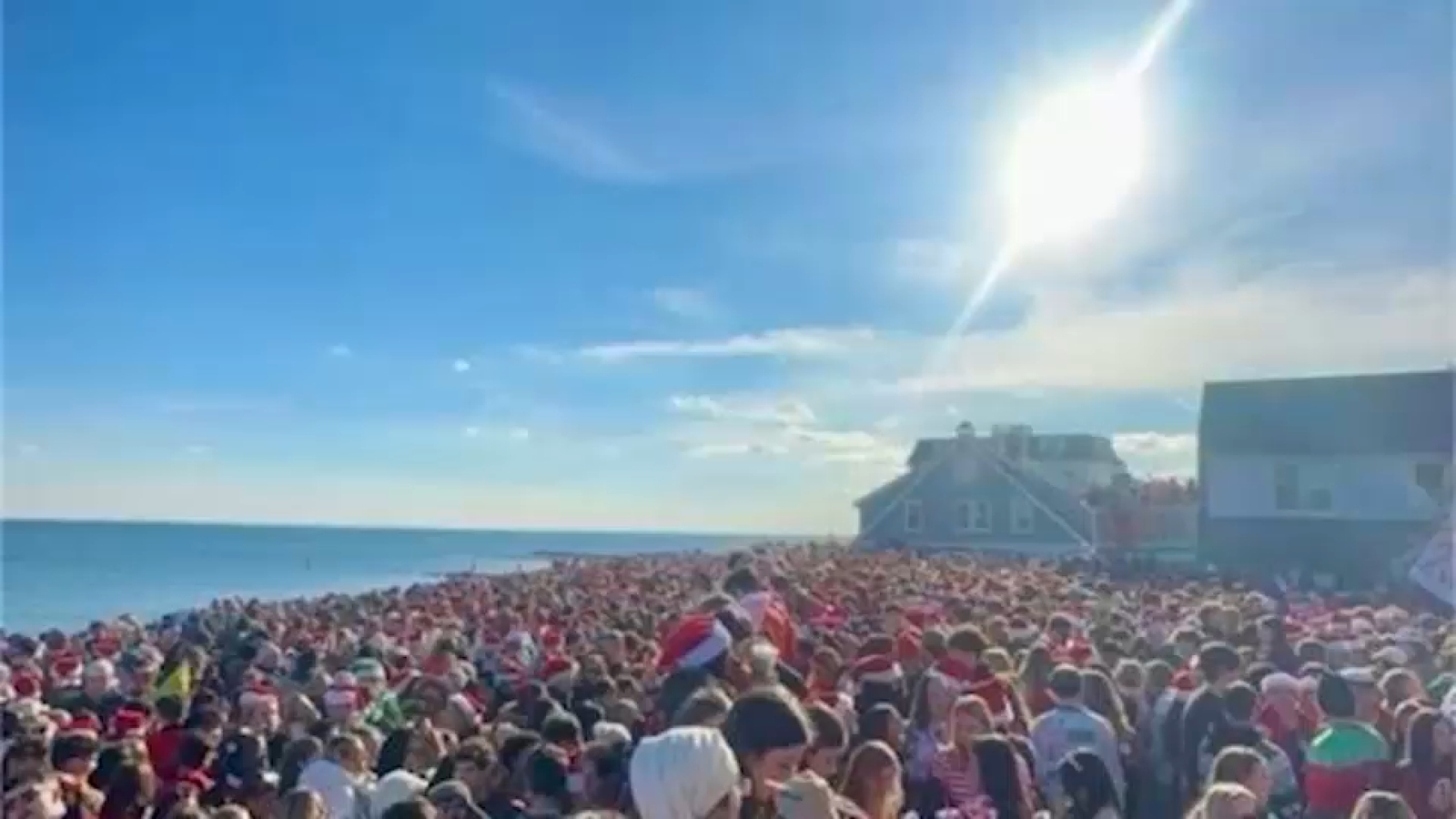 SantaCon halted as a public event in Fairfield, Connecticut - ABC7 New York