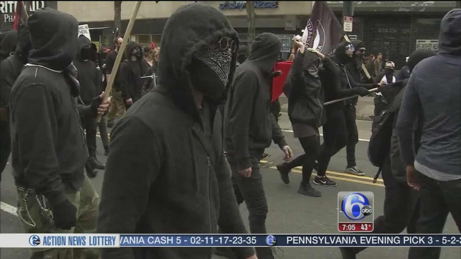 Pro-Trump rally met with opposition in Center City - 6abc Philadelphia