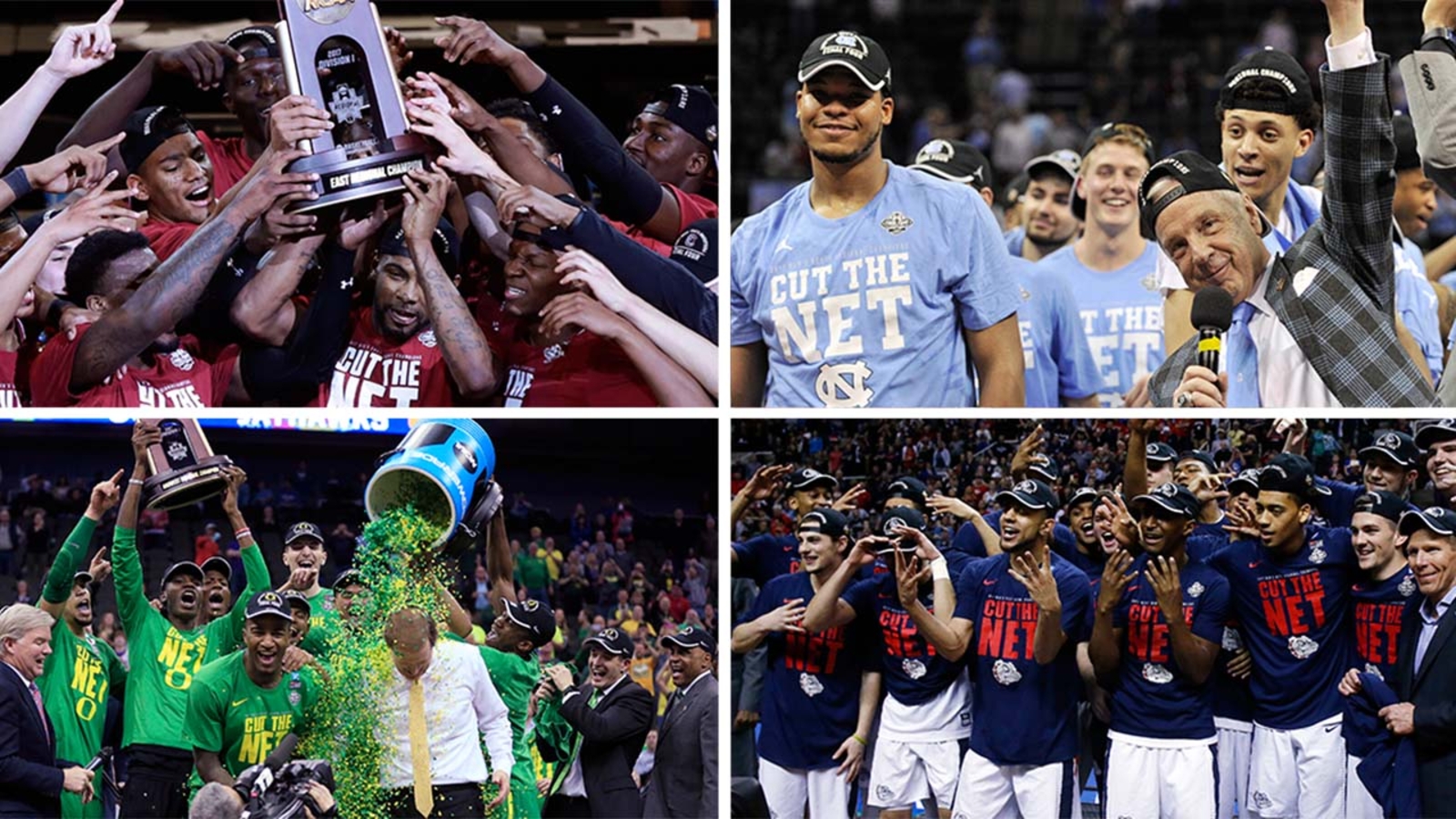NCAA FINAL FOUR: S. Carolina, Oregon, Gonzaga and N. Carolina - ABC13 ...