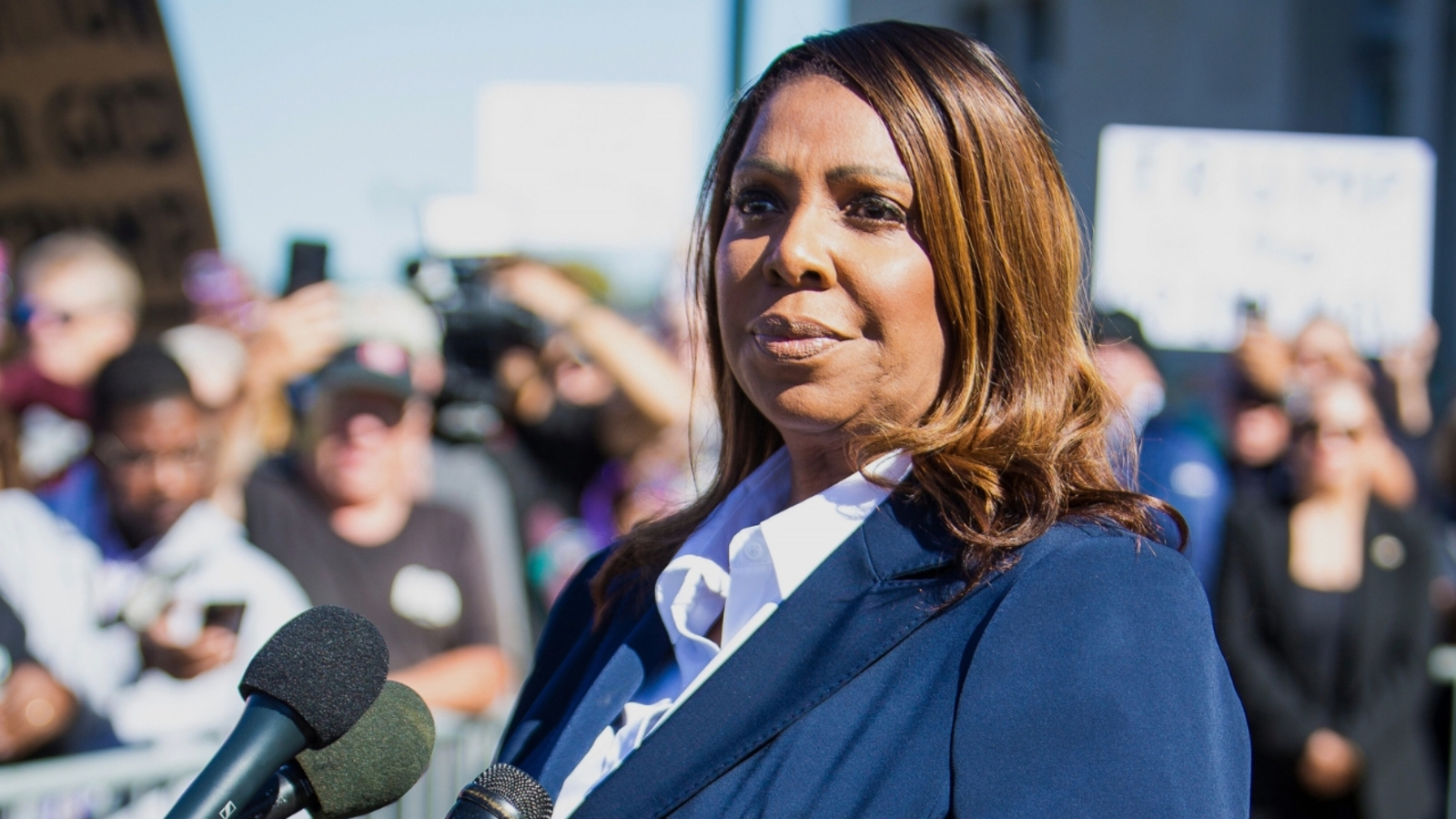 New York AG Letitia James speaks out after federal indictment dismissed ...