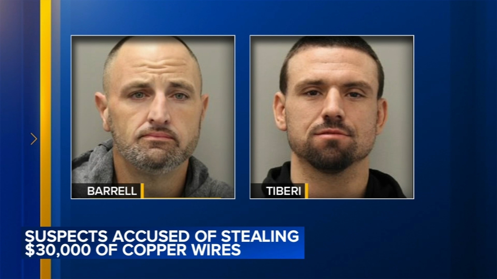 2 charged in $30K copper wire thefts in Delaware - 6abc Philadelphia