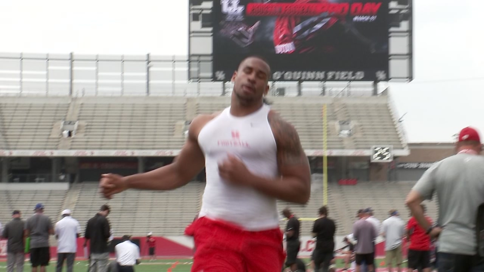 Closer to the dream: NFL scouts turn out for Pro Day across Houston ...