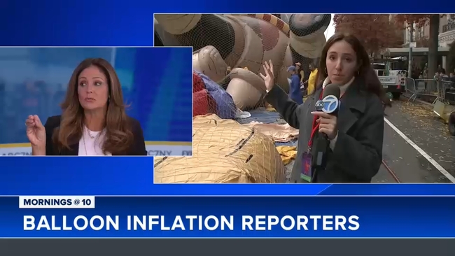 Eyewitness News Tradition: Cub reporters cover the Macy's Thanksgiving ...