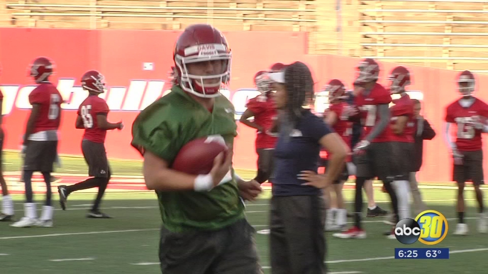 'Dogs Start Spring Ball Under Tedford - ABC30 Fresno