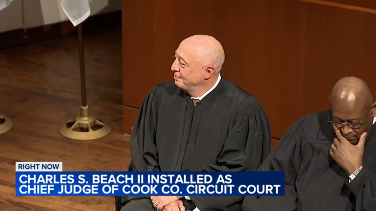 New Cook County Circuit Court Chief Judge Charles S. Beach II sworn in ...