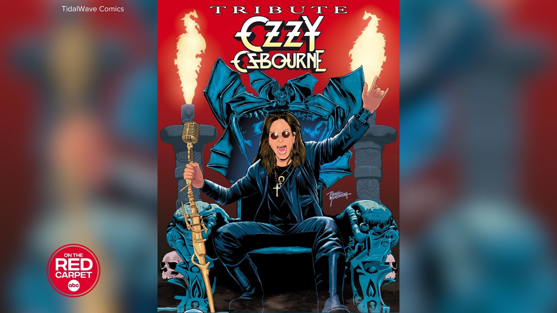 Ozzy Osbourne honored with comic book biography, timed to celebrate the ...