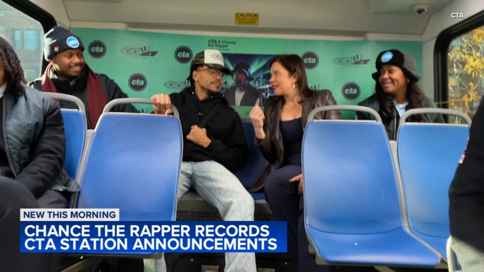 Chance the Rapper teams up with Chicago CTA to voice station announcements - ABC7 Chicago