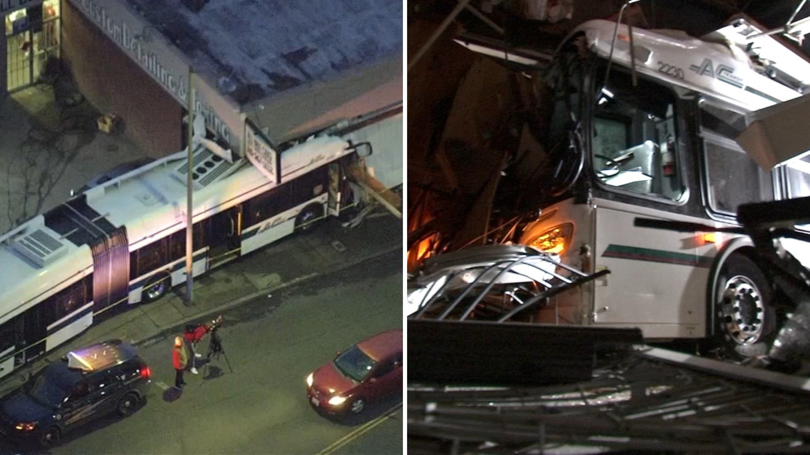 No serious injuries after AC Transit bus crashes into building in ...