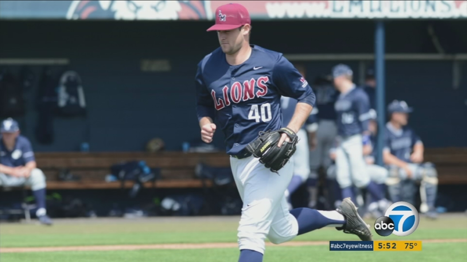 LMU pitcher throws 1st perfect game in school history - ABC7 Los Angeles
