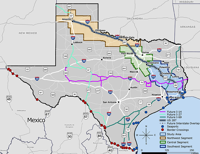 US 287 interstate proposal: TxDOT considering upgrading State Highway 287 into interstate ...