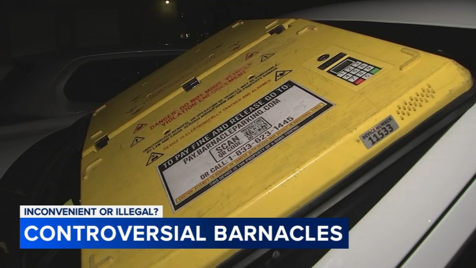 Business owners, officials debate legality of barnacle parking device ...
