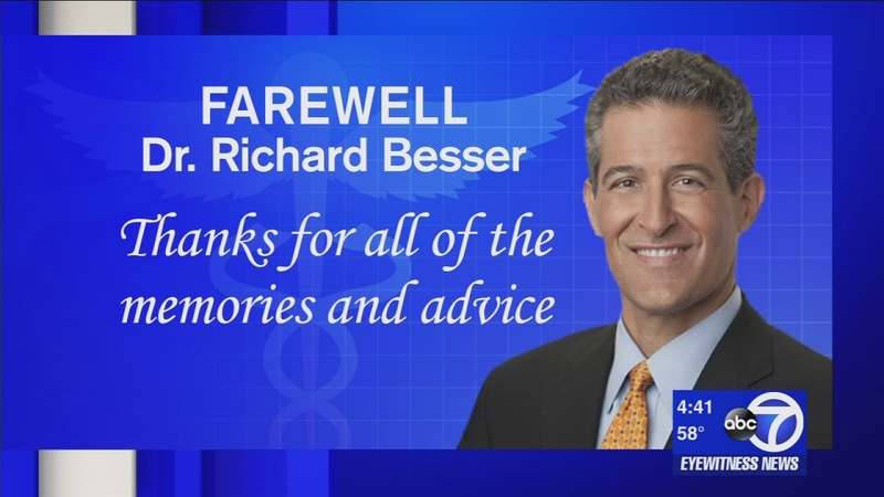Eyewitness News says farewell to Dr. Richard Besser - ABC7 New York