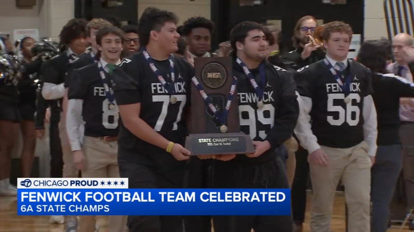 Oak Park's Fenwick High School football team, the Friars, win IHSA ...