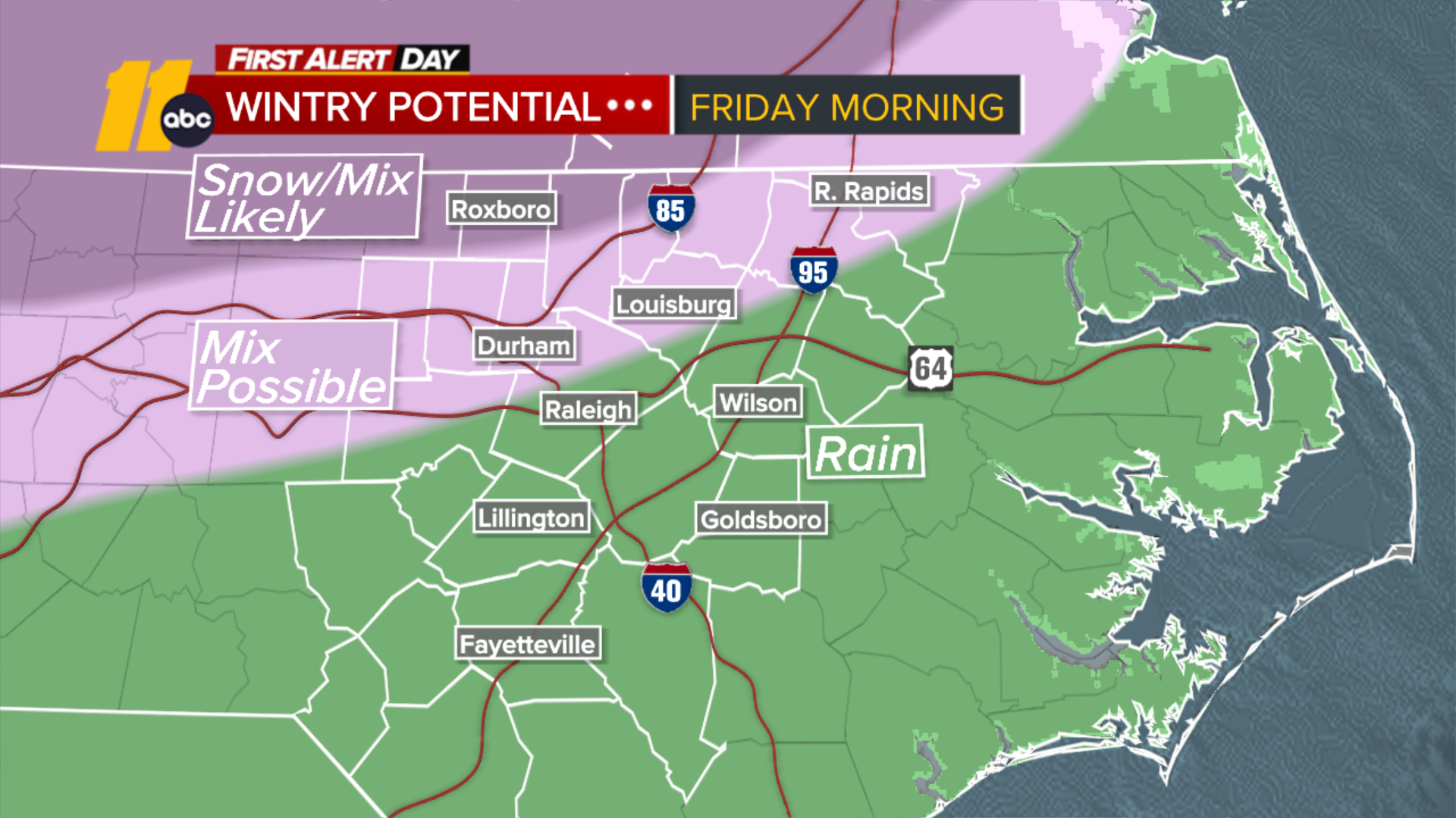 School closings, delays, remote learning NC | Winter weather potential ...