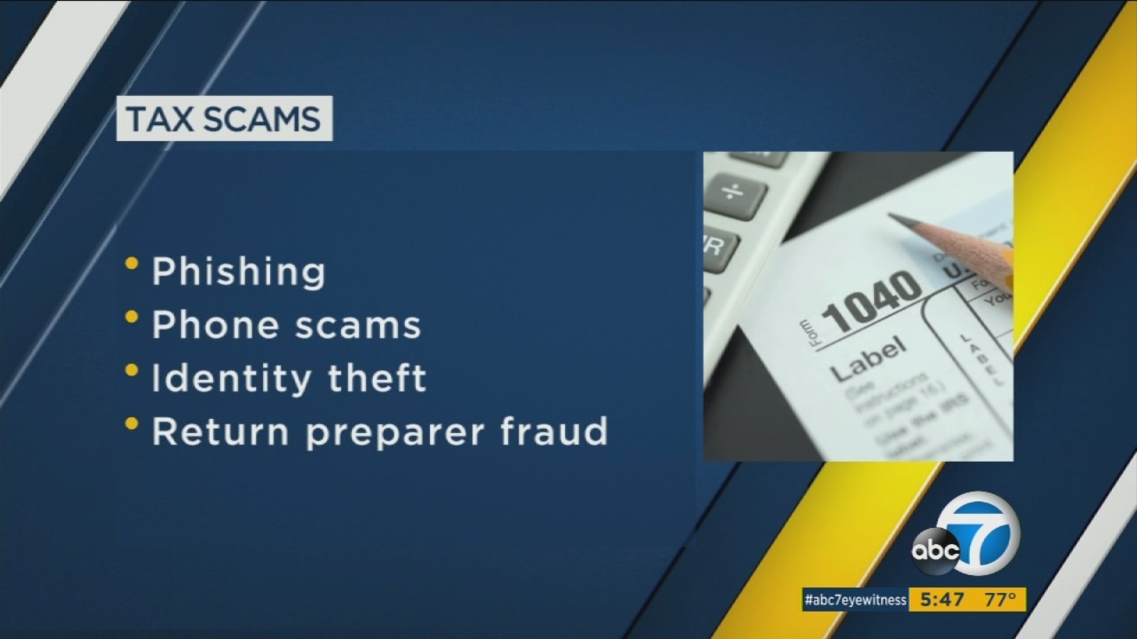 IRS offers tips on how to avoid tax scams - ABC7 Los Angeles