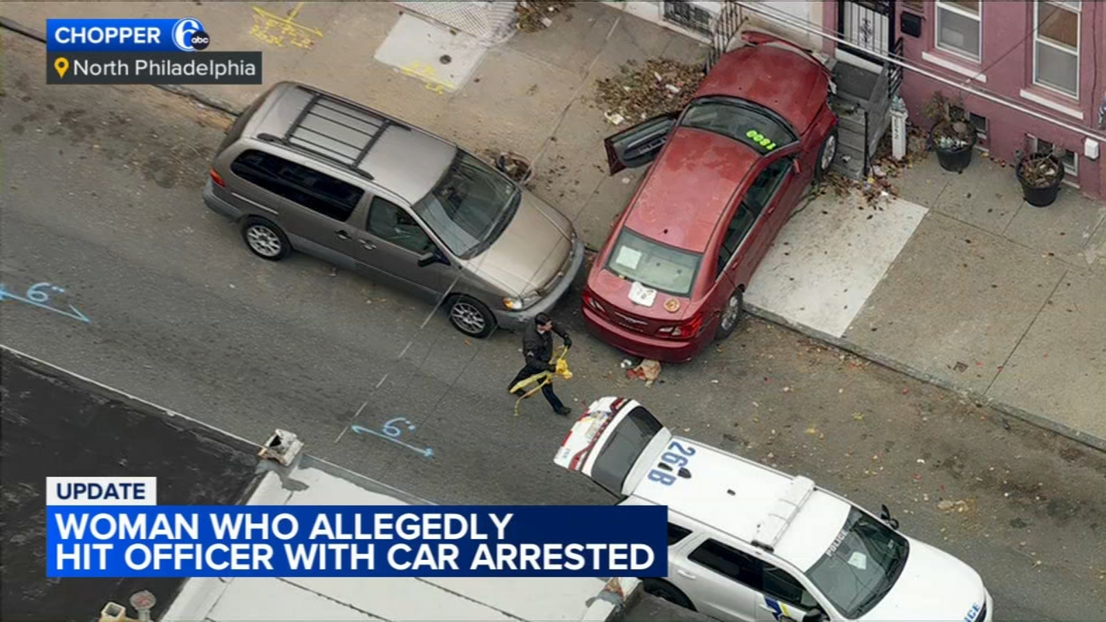 Driver arrested after hitting officer during North Philadelphia traffic ...