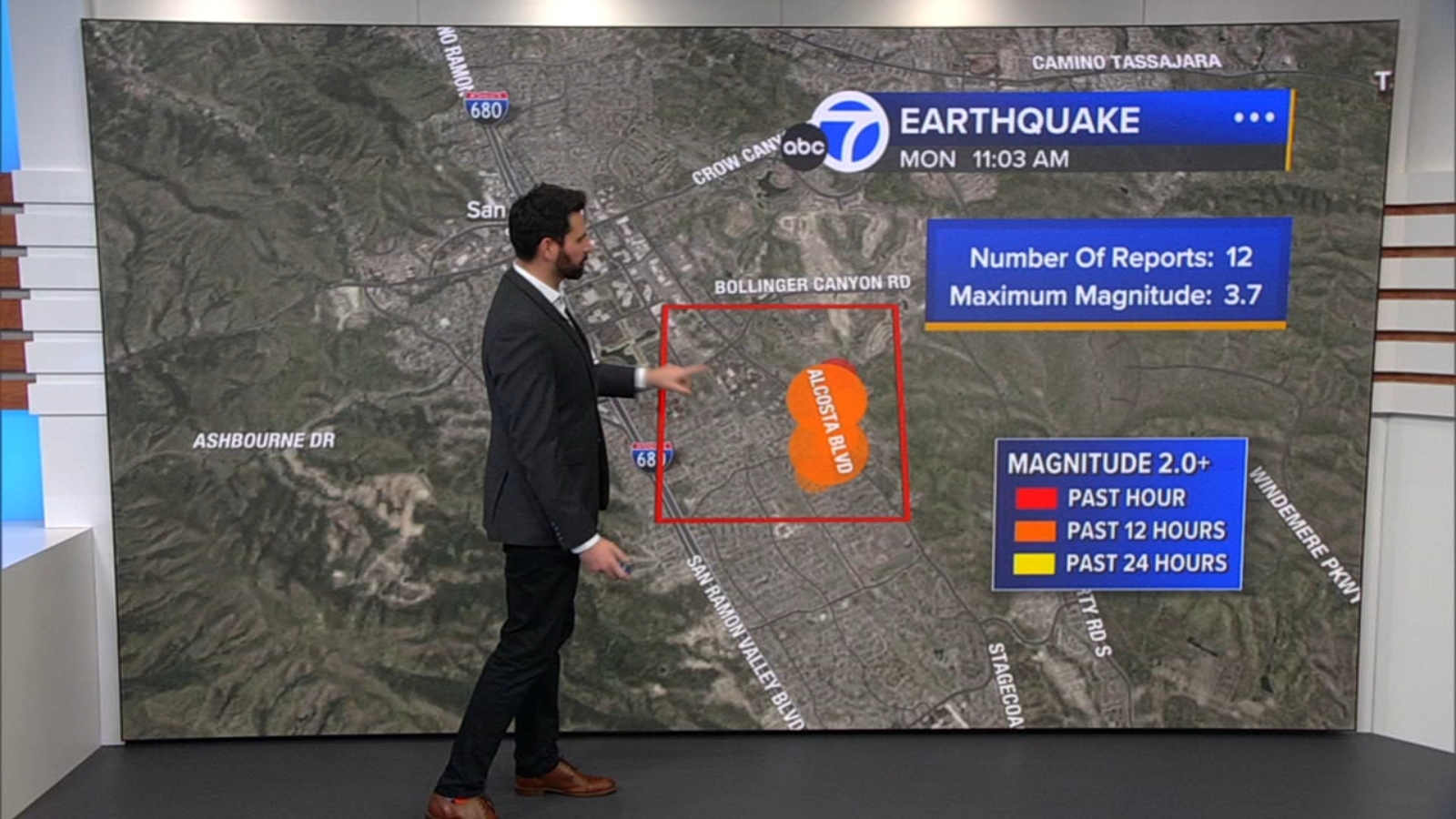 Several earthquakes strike East Bay in San Ramon, Piedmont, largest ...