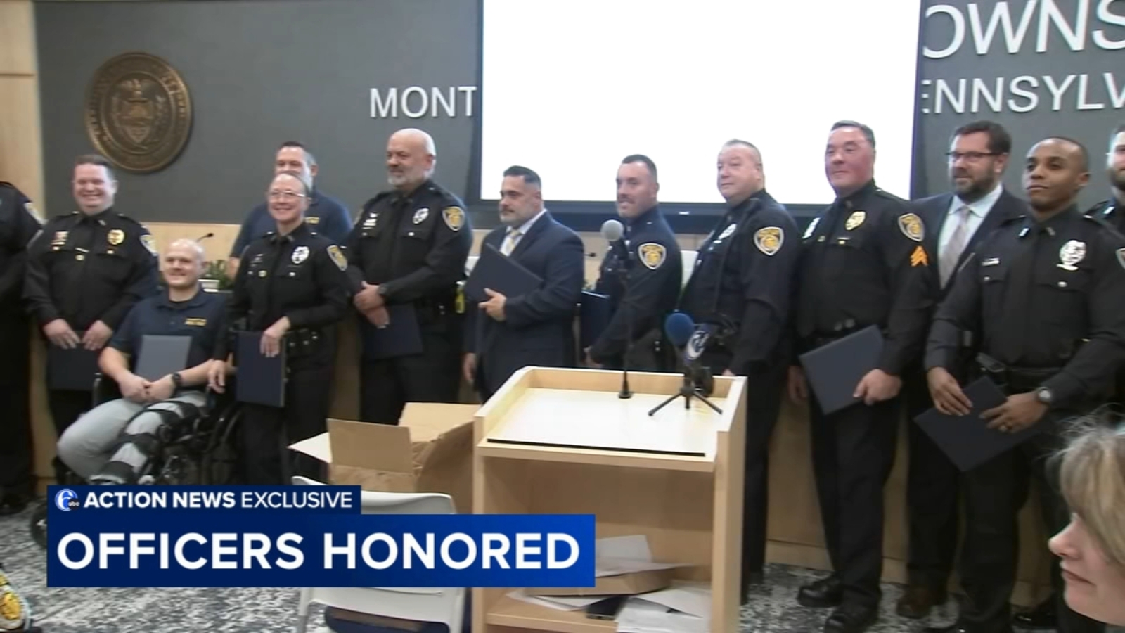 Plymouth Township honors officers for courage during violent attack ...