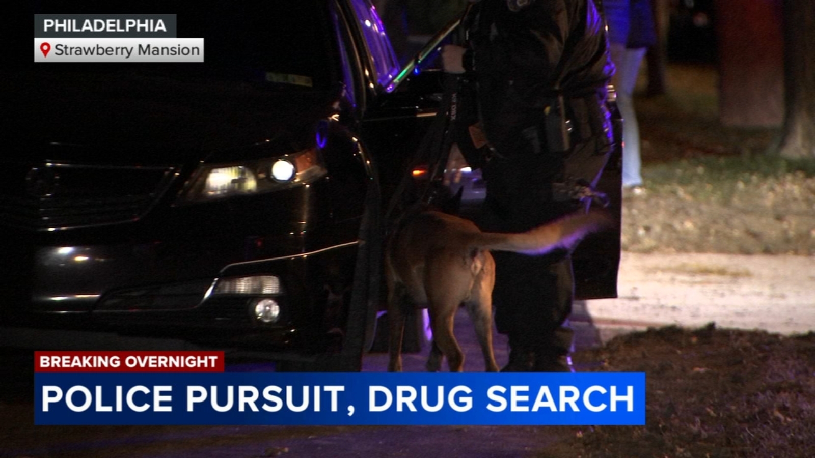 Police pursuit leads to K-9 narcotics search in Philadelphia's ...