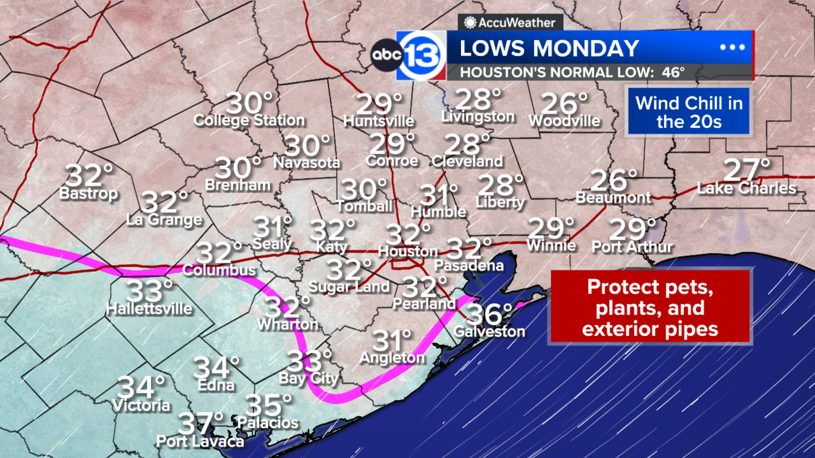 Houston Weather: After warm, foggy start to weekend, light freeze now ...