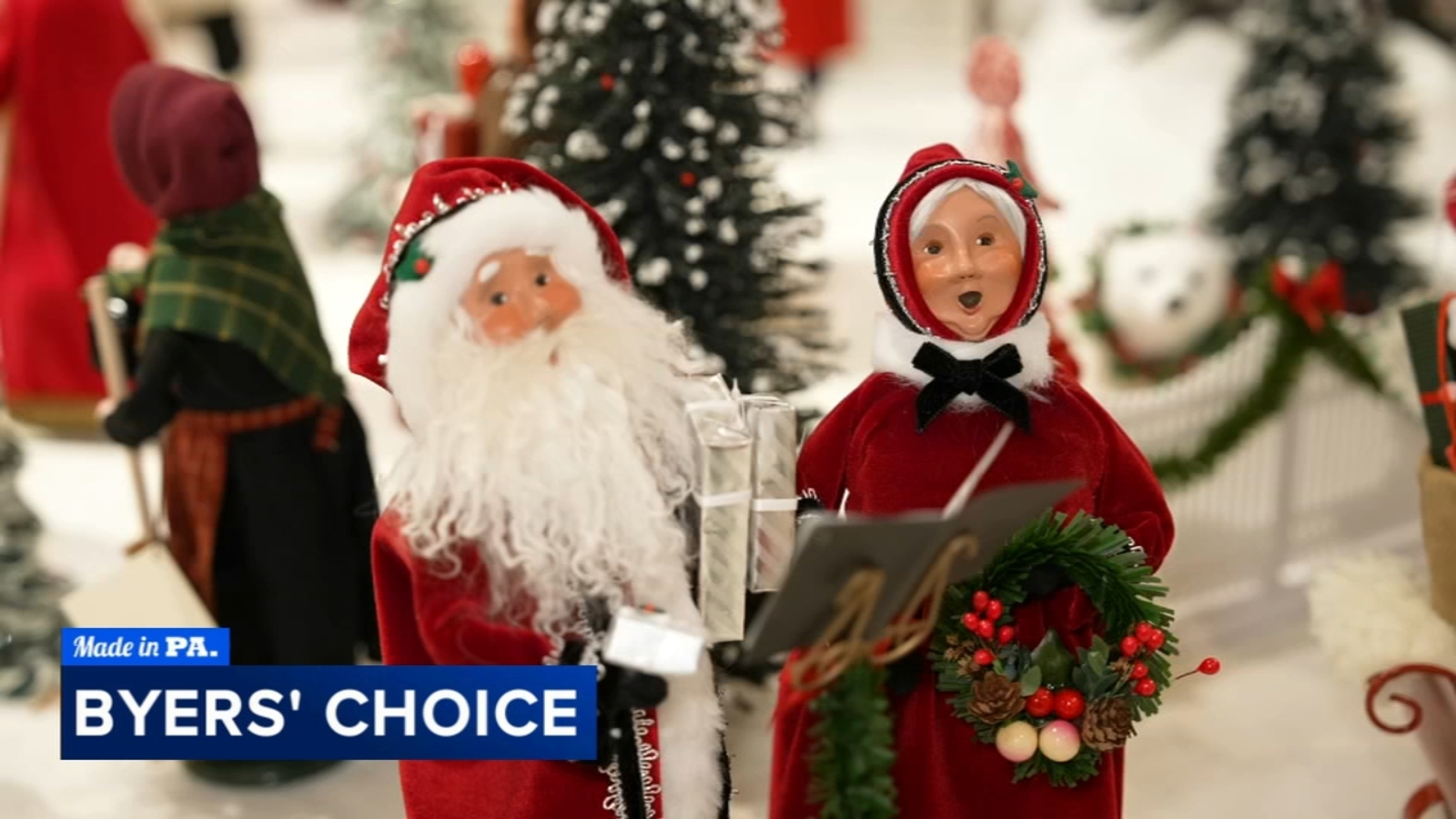Made in Pa: Holiday figurines from Byers' Choice - 6abc Philadelphia