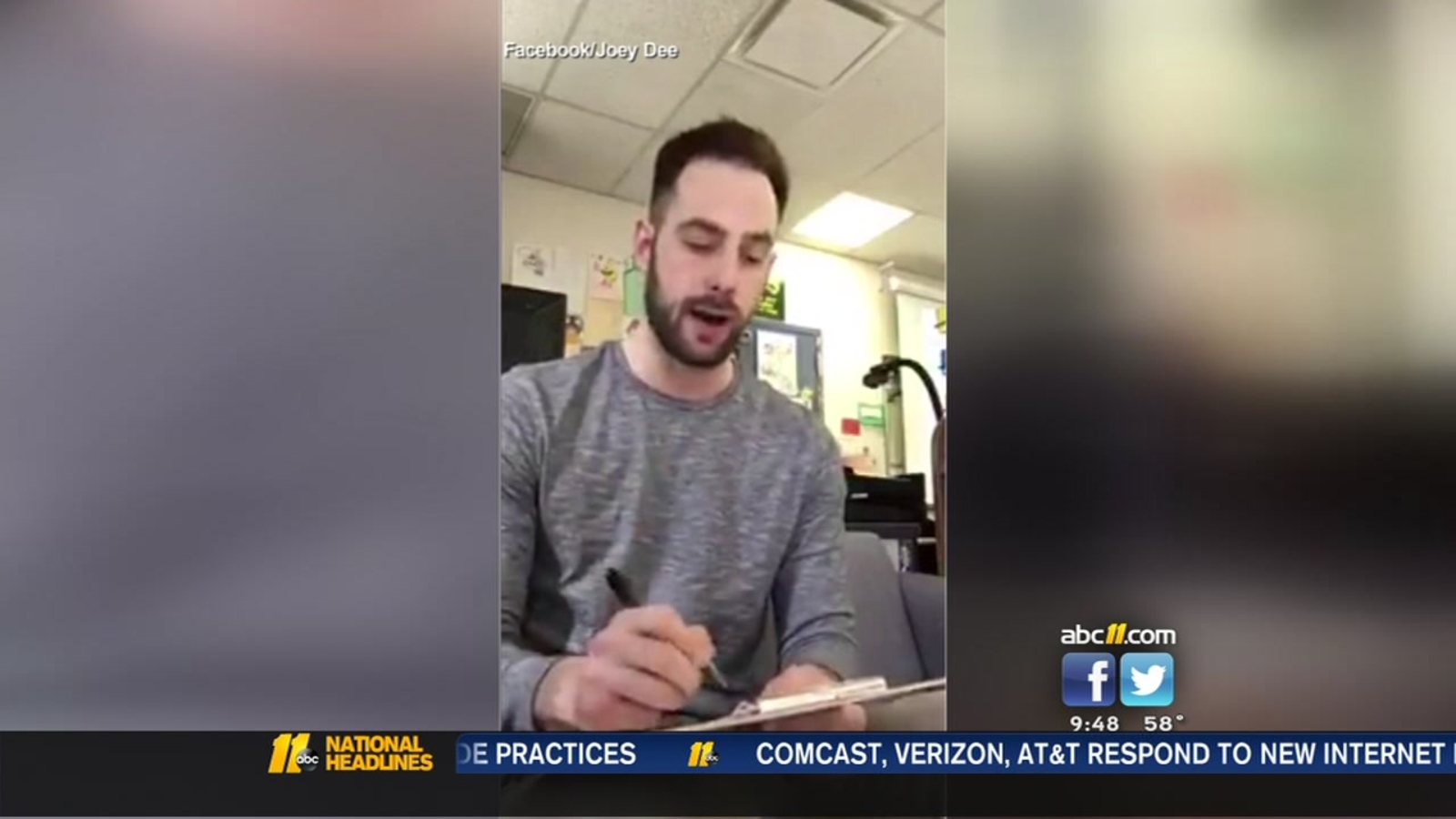 Teacher gives fake 'spelling test' as April Fools' prank - ABC11 ...