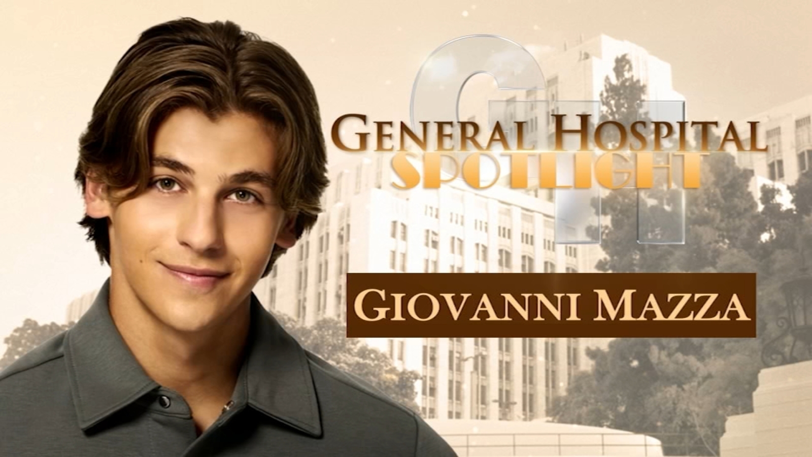 GH Spotlight: Giovanni Mazza talks music, 'heartfelt' storyline - ABC11 ...