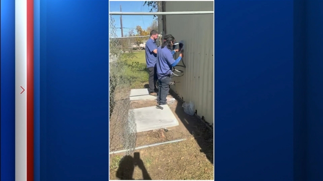 Relief arrives at New Life Baptist Church of Northside after a series ...